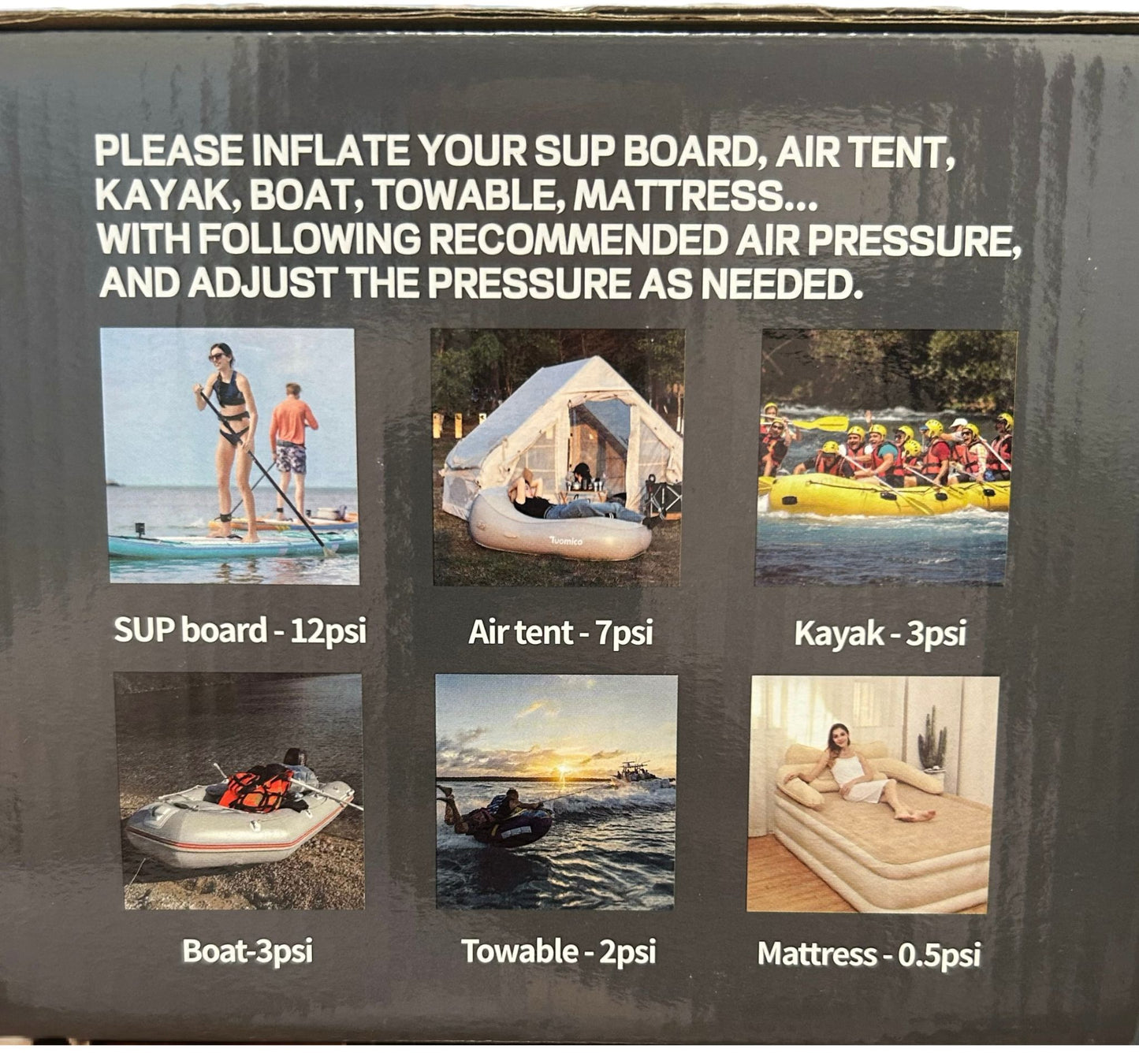 12V ELECTIC PUMP 20PSI Inflate & Deflate – Float Haven