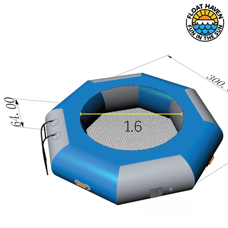 3M SEA TRAMPOLINE - Inflatable Water Trampoline
